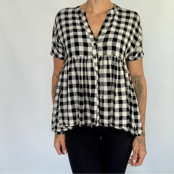 Anthropologie | Tops | Anthropologie 11 Tylho 9s Inspired Button Up ...
